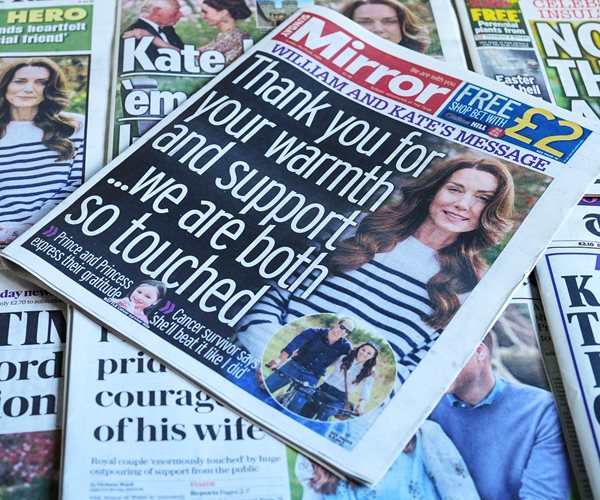 Kate Says She's Making Progress With Cancer Treatment | Newsmax.com